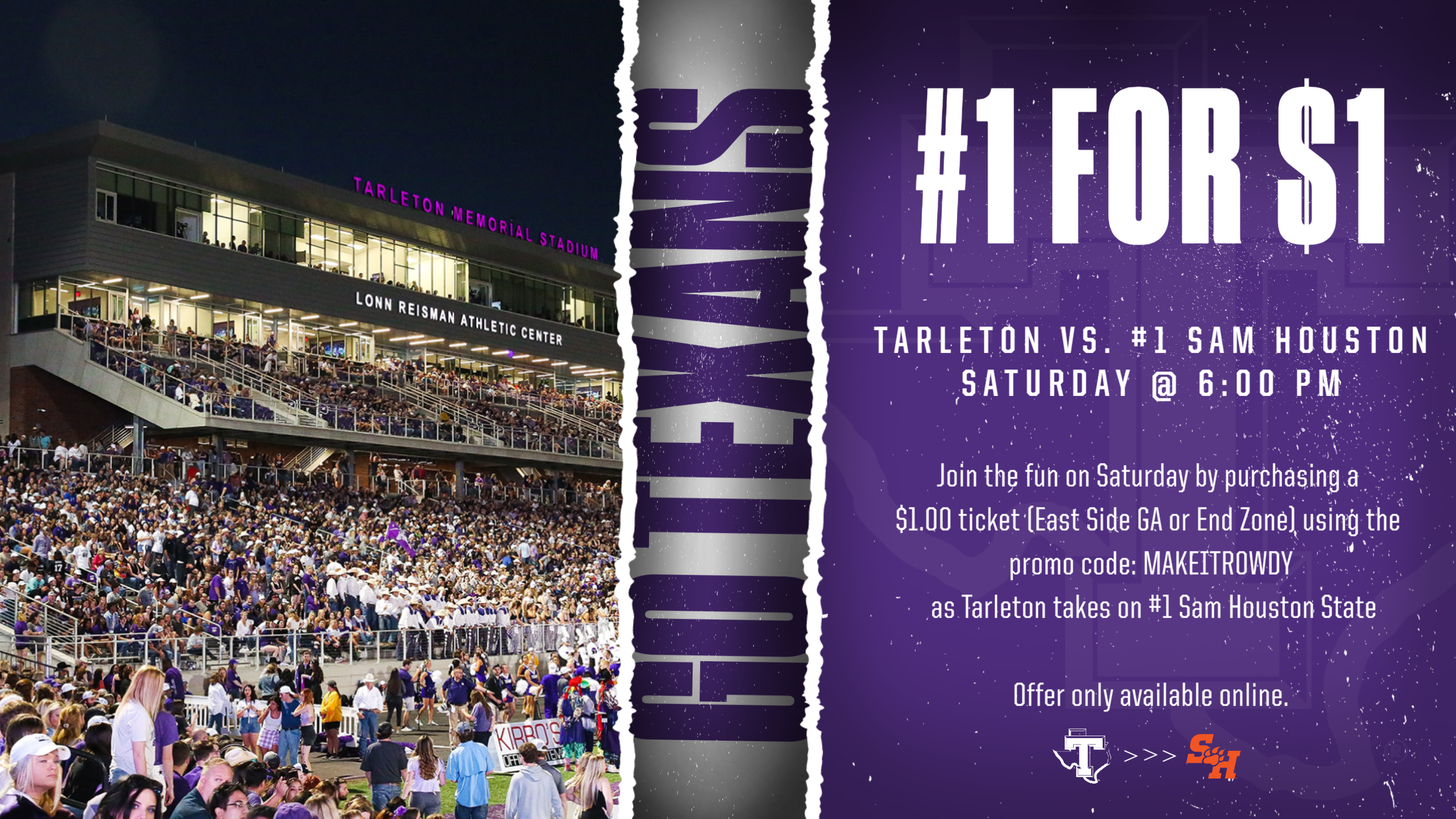 $1 seats | The Tarleton State University Parent and Family Experience