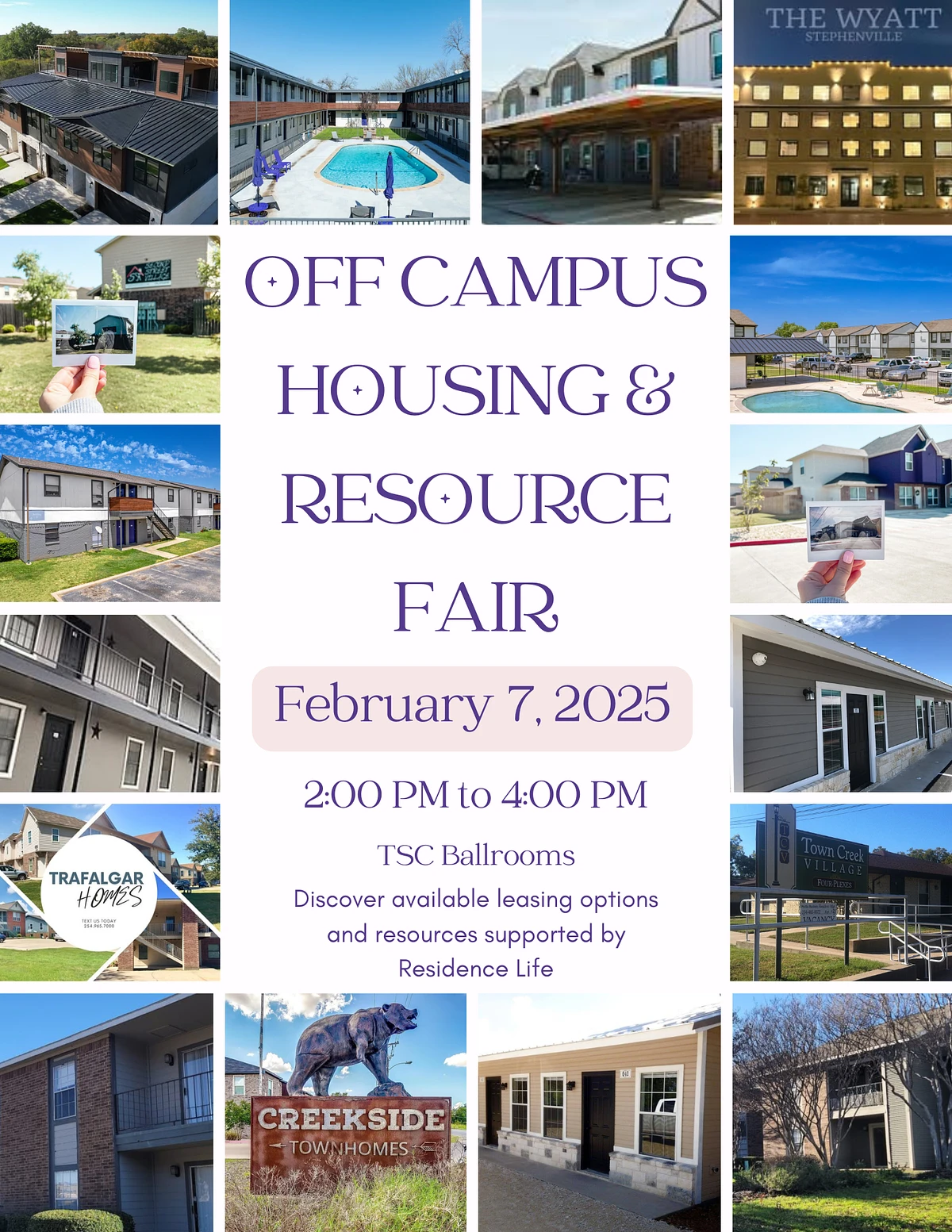 Off-Campu | The Tarleton State University Parent and Family Experience